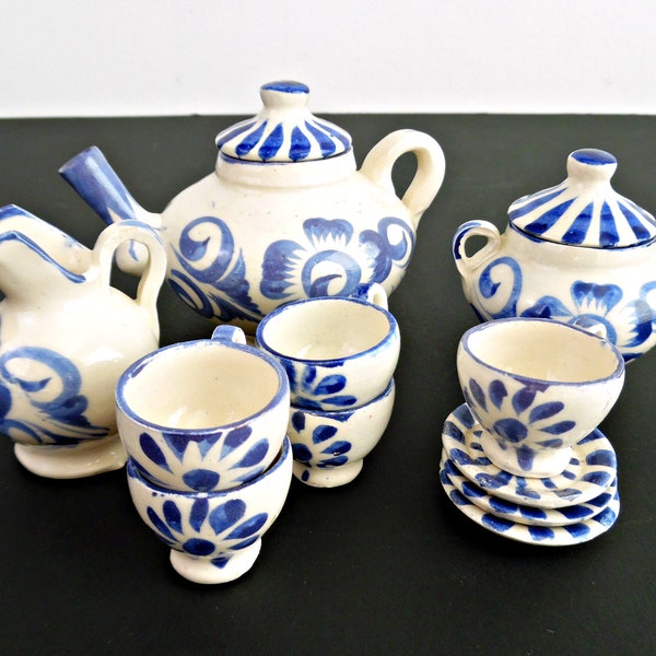 Pottery Tea Set - Etsy