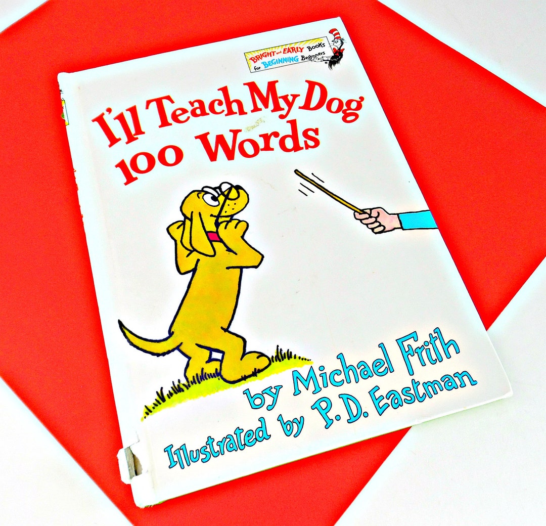 Vintage Childrens Book i'll Teach My Dog 100 Words by M. Frith, a ...