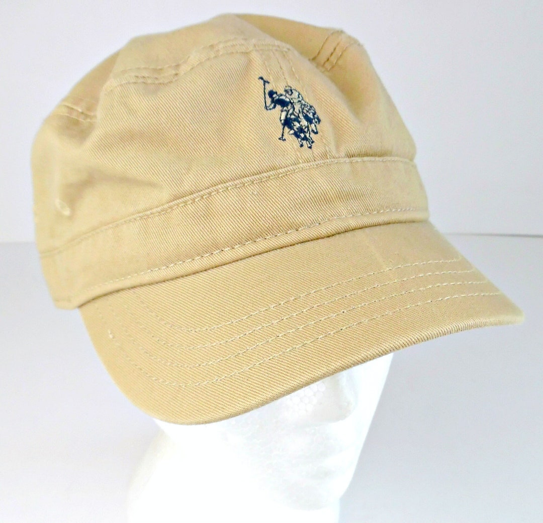 Vintage US POLO Association Hat Size M/L Unisex Khaki Polo Hat - Etsy