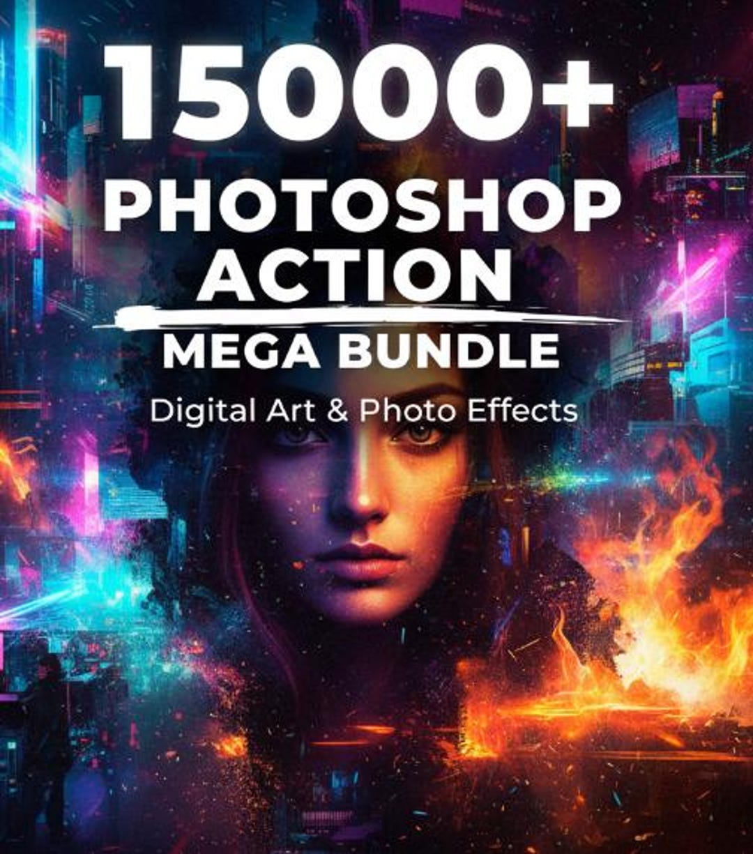 15000+ Photoshop Action Mega Bundle | Ultimate All-in-one Photoshop ...