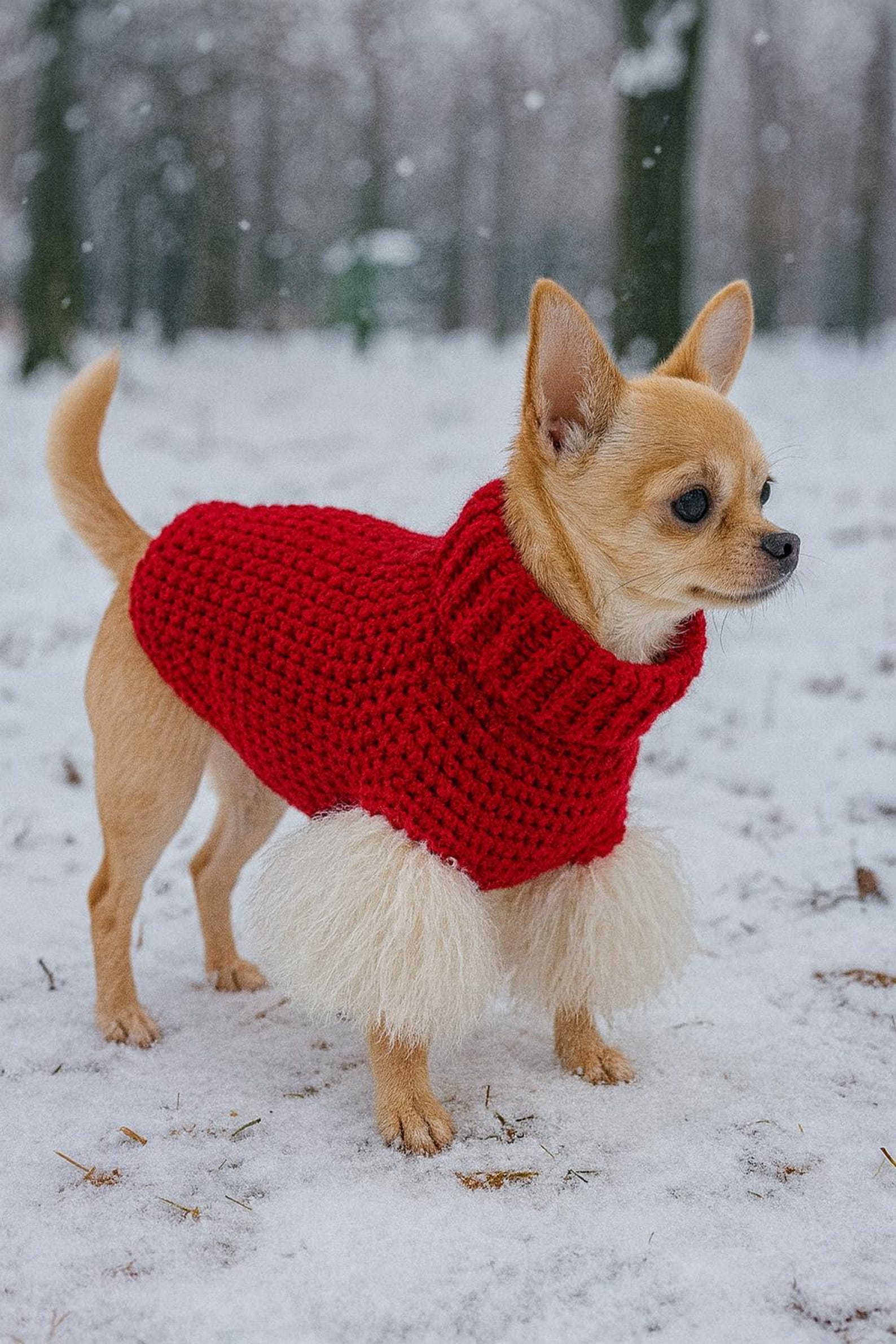Dog Sweater, Dog Clothes, Puppy Outfit –gift for Dog Moms, Small Dogs ...