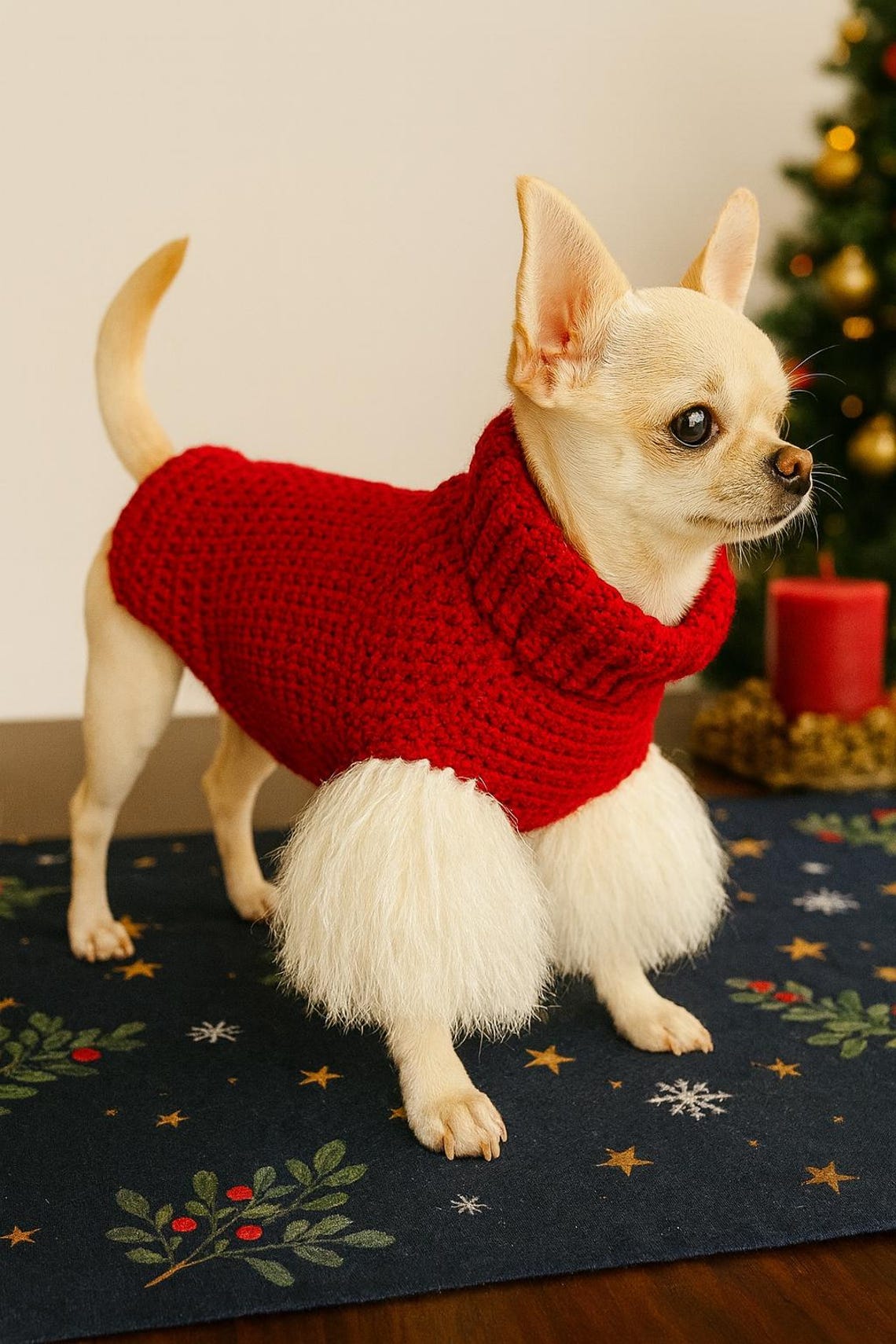 Dog Sweater, Dog Clothes, Puppy Outfit –gift for Dog Moms, Small Dogs ...