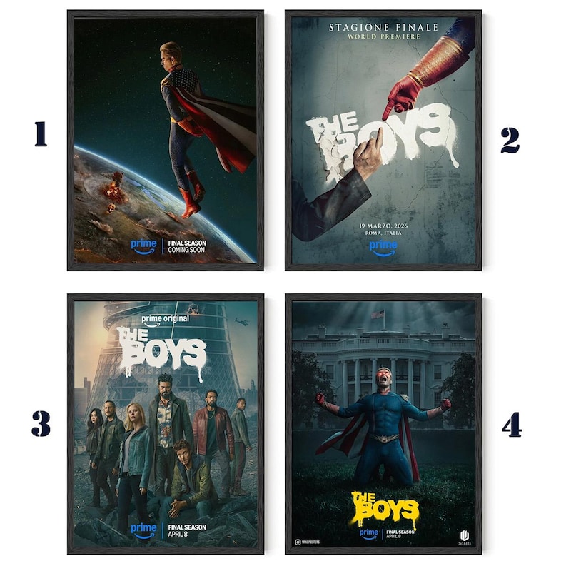 The Boys Tv Series Poster - Etsy