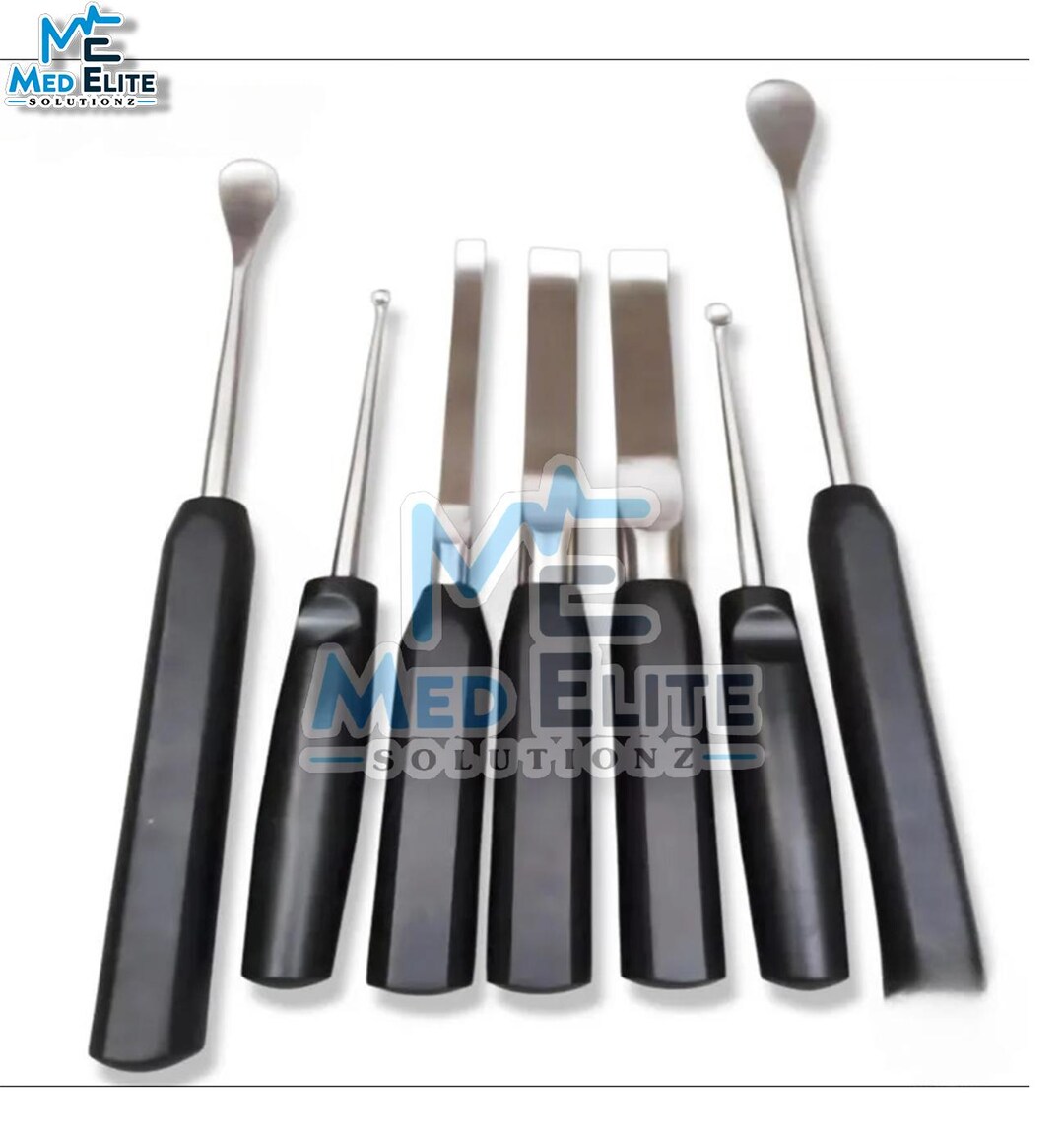 Orthopedic Surgical Spoon & Chisel Set (7 Pieces) – Professional ...