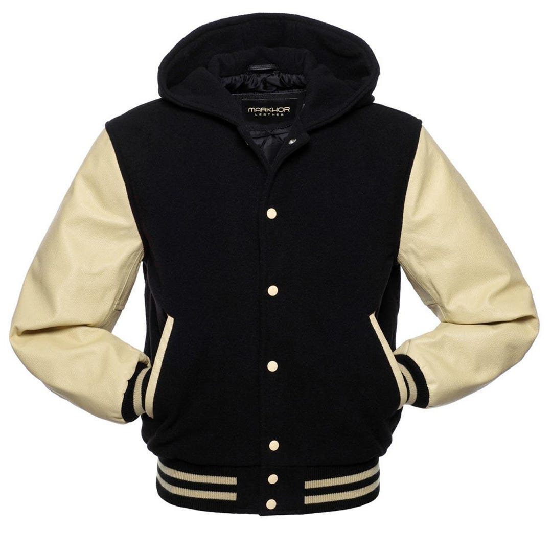 Men’s Handmade Varsity Jacket | Custom Bomber Coat | Personalized ...