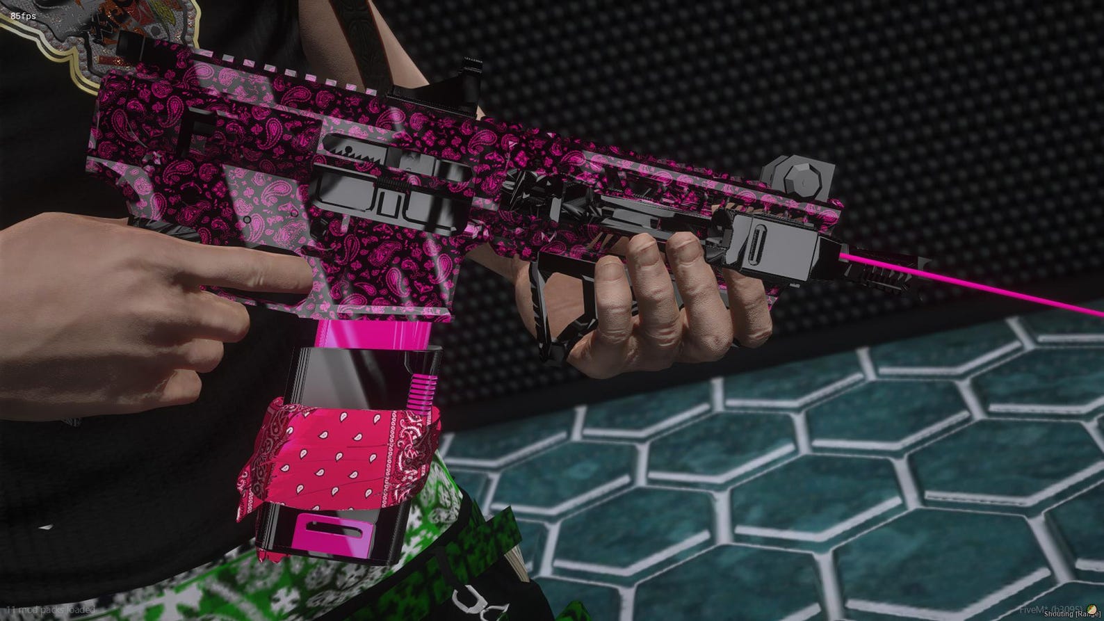 Custom Pink Gang AR | Fivem Ready | Optimized | Lore Friendly | High ...