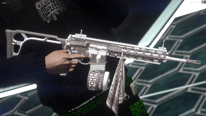 Fivem Custom Gang AR White | Fivem Ready | Iced Out | Optimized | Lore ...