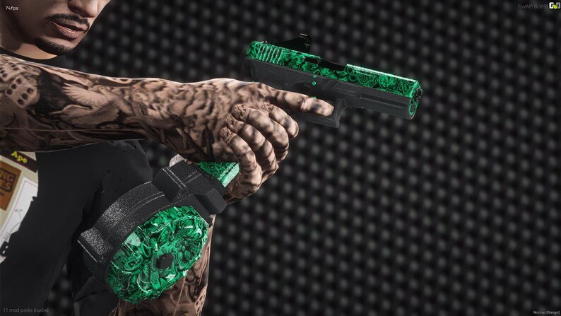 Fivem Green Graffiti G20 | Fivem Ready | Optimized | Lore Friendly ...
