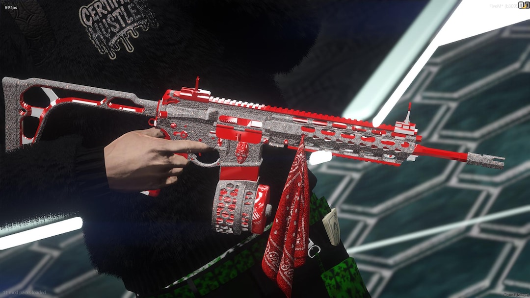 Fivem Custom Gang AR Red | Fivem Ready | Iced Out | Optimized | Lore ...