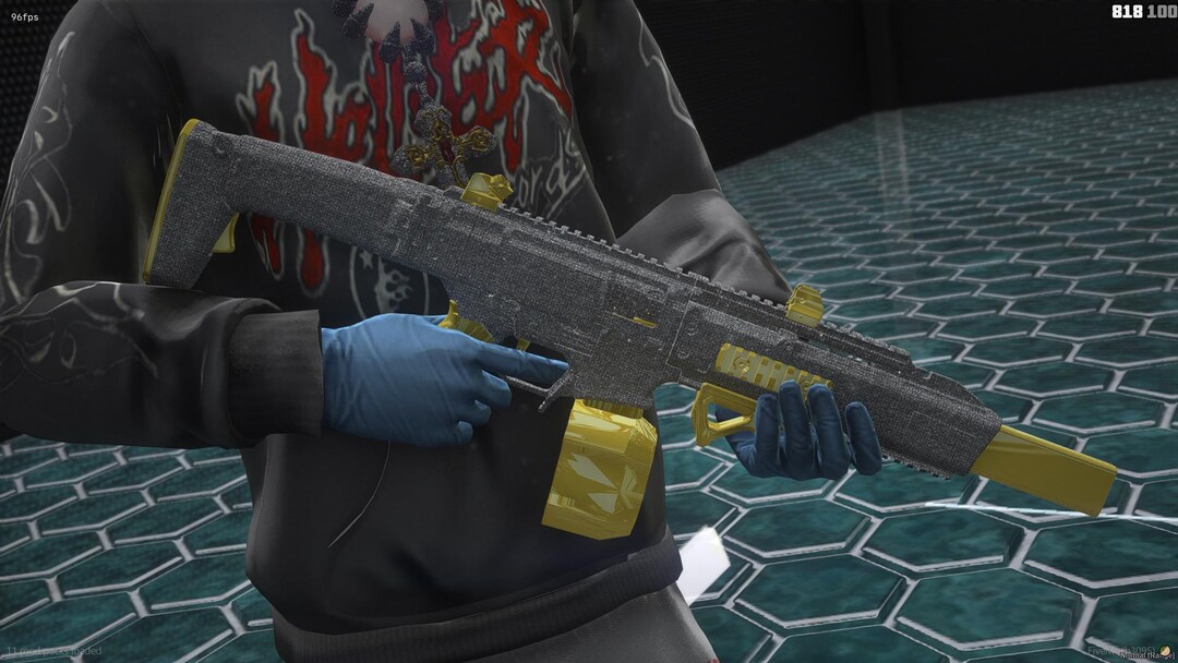 Fivem Custom Iced Out Tac SMG | Fivem Ready | Optimized | Lore Friendly ...