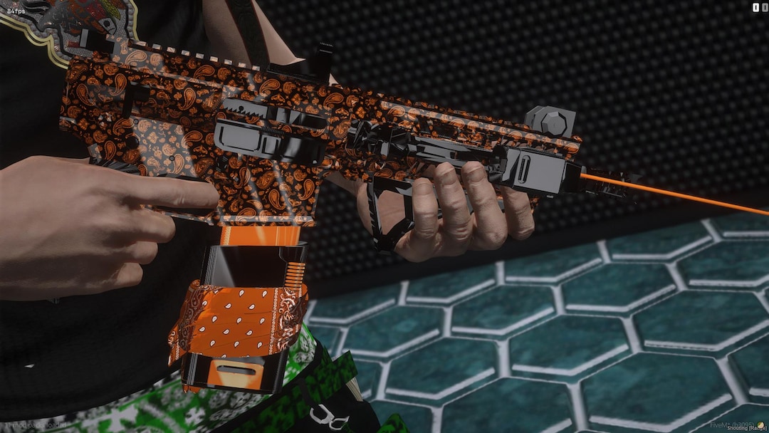 Custom Orange Gang AR | Fivem Ready | Optimized | Lore Friendly | High ...