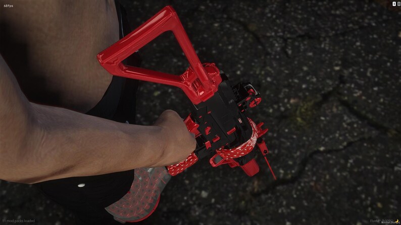 Fivem Custom Gang SMG Red | Fivem Ready | Optimized | Lore Friendly ...