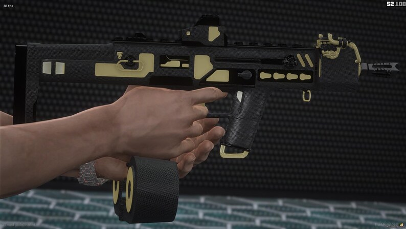 Fivem Custom Turbo SMG | Fivem Ready | Optimized | Lore Friendly | High ...