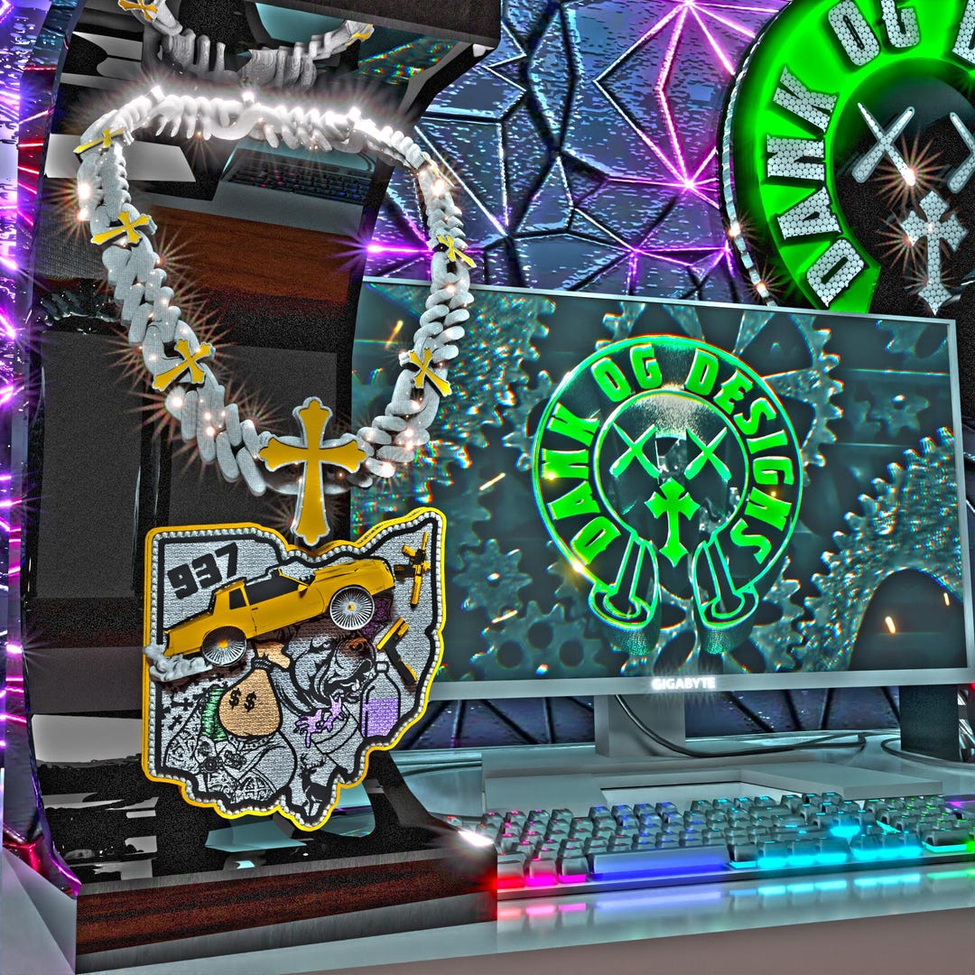 Custom Male Ohio Chain | Fivem Ready | Optimized | Lore Friendly | High ...