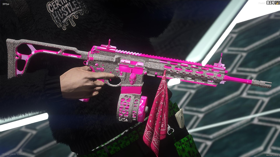 Custom Gang AR Pink | Fivem Ready | Iced Out | Optimized | Lore ...