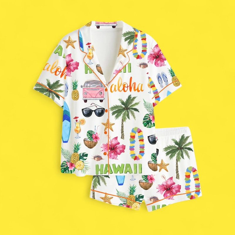 Silk Pajamas Beach - Etsy