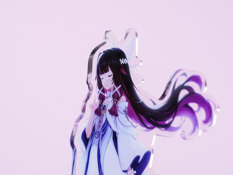 Genshin Impact Columbina Acrylic Standee – Fatui Harbinger Decor - Etsy