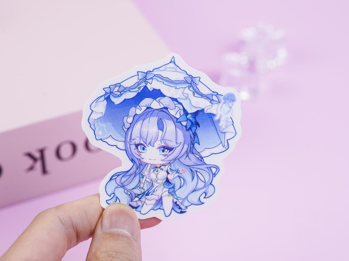 Wuthering Waves Chibi Sticker Set - Cantarella, Phrolova, Galbrena, Qiu ...