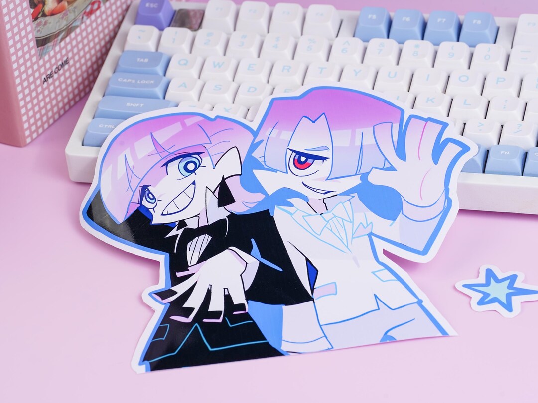 Panty and Stocking Sticker - Waterproof Anime Decal - Etsy
