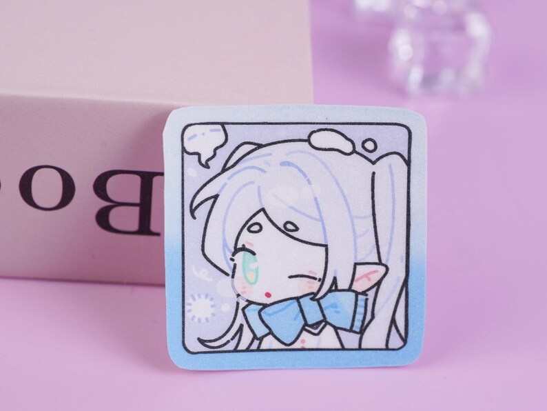 Frieren: Waterproof Sticker Set - Practical Chibi Decals for Laptops ...