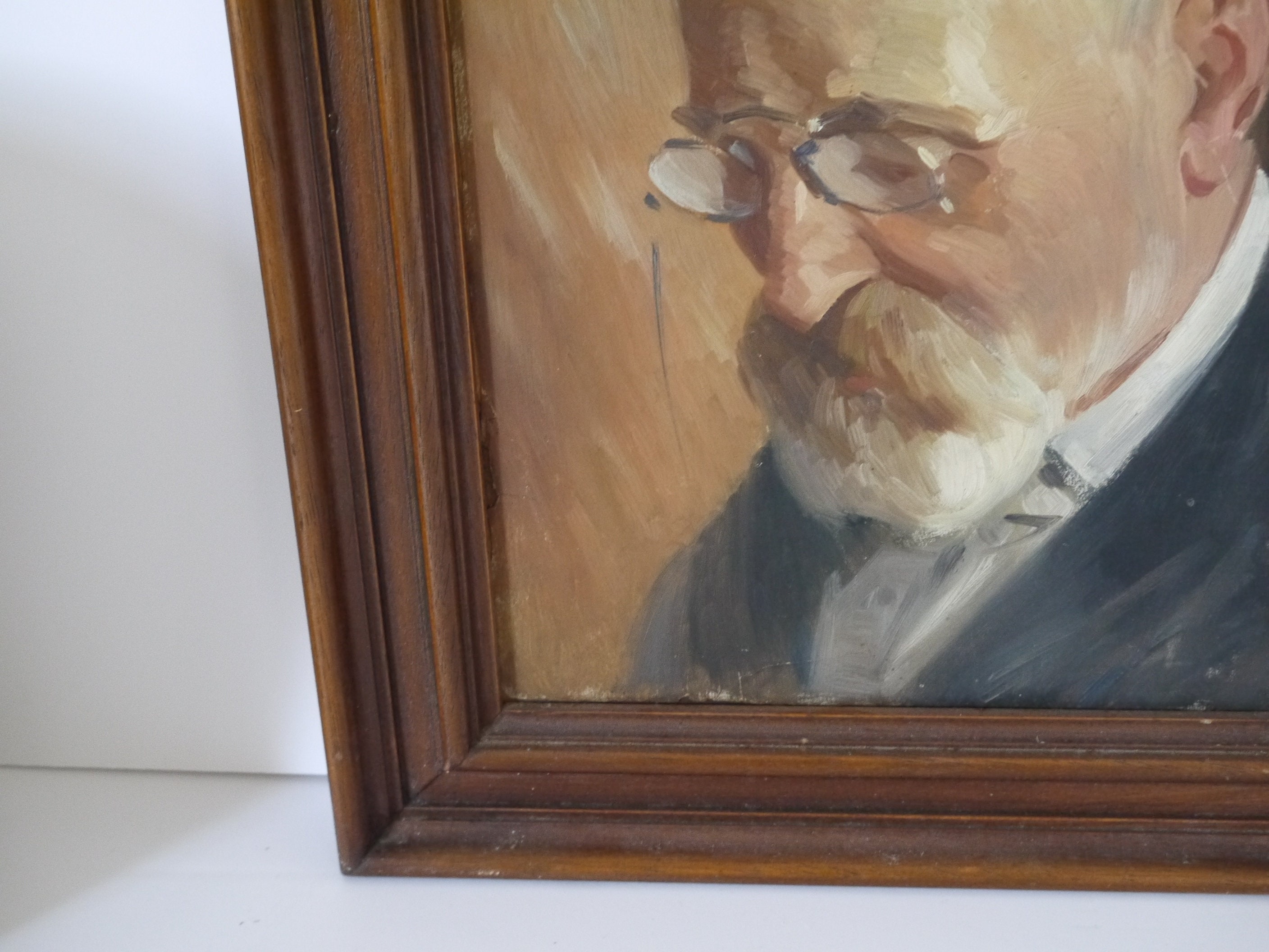 Filósofo francés de pintura al retrato al óleo | Etsy