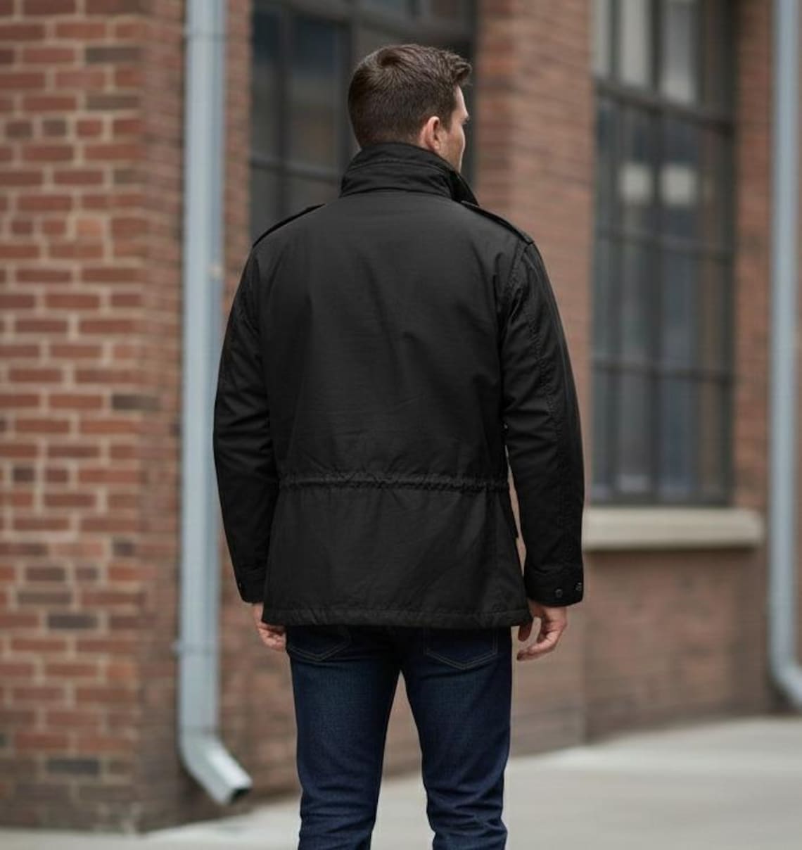 Men’s Tactical Cotton Field Jacket – M65 Vintage Army Style Utility ...