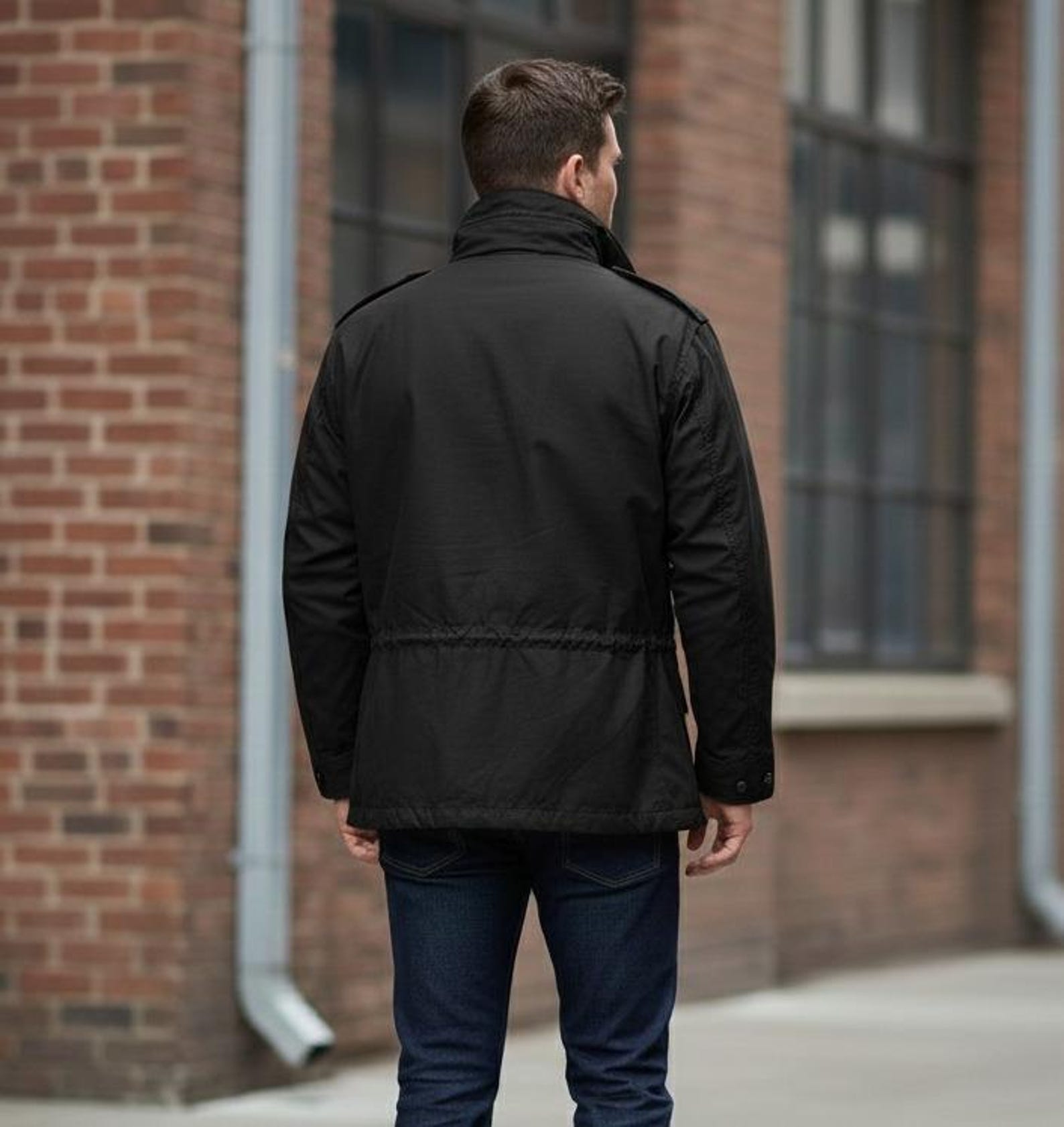 Men’s Tactical Cotton Field Jacket – M65 Vintage Army Style Utility ...