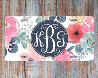 Custom License Plate Front Car Tag Aluminum or Plastic - Etsy