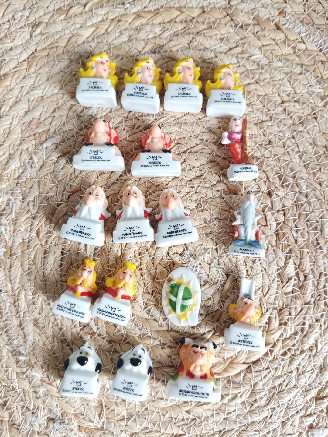 Asterix Collectible Fèves – Vintage Asterix Epiphany Figurines ...