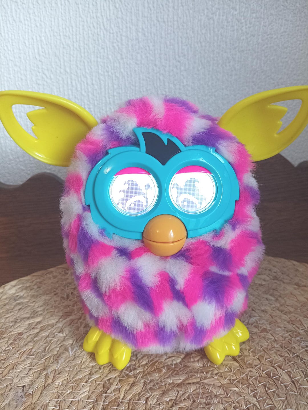 Furby Boom Plush Hasbro 2012 - Pink Purple Furby Cubes - Interactive ...