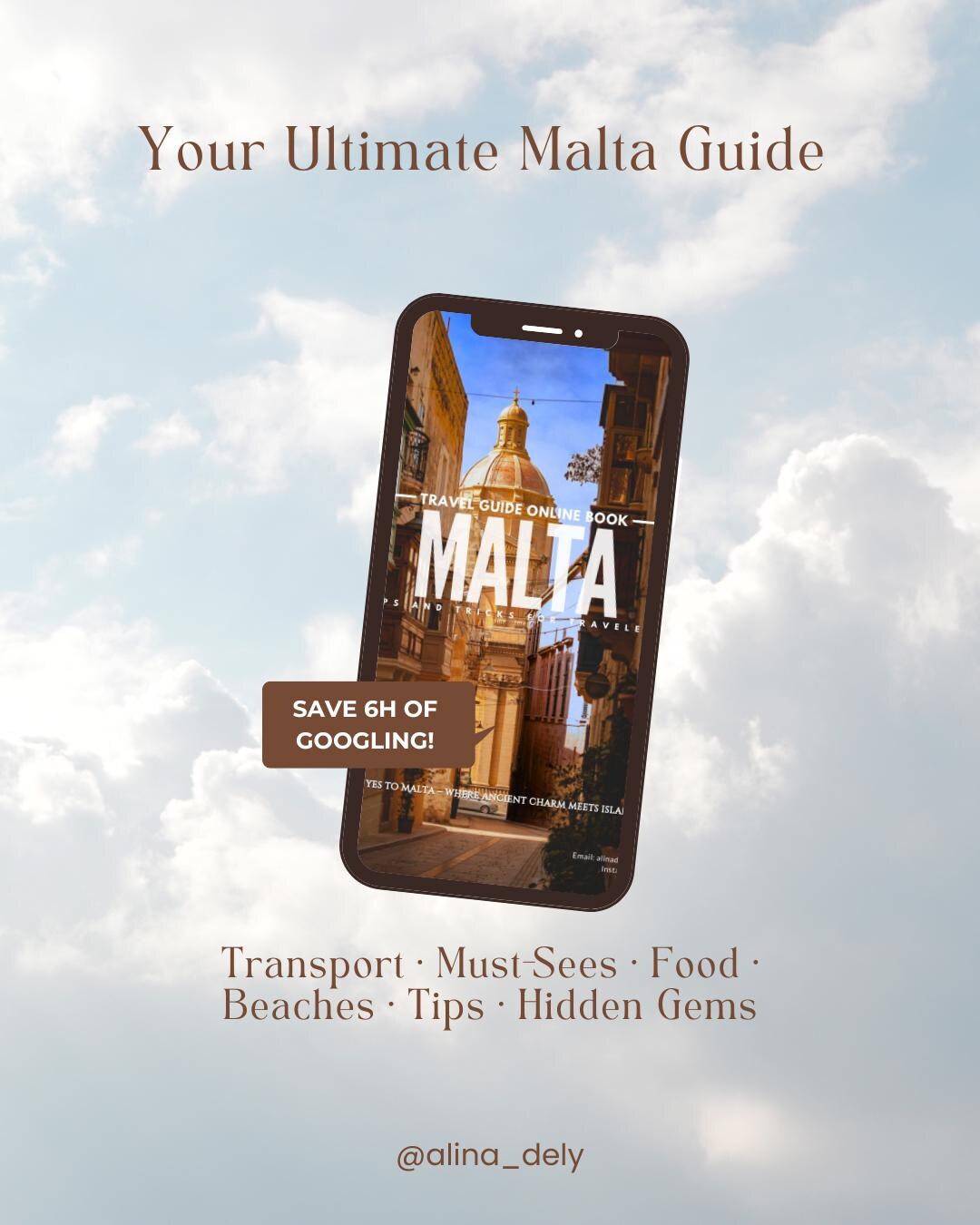 PDF Malta Digital Travel Guide 2026 - Etsy