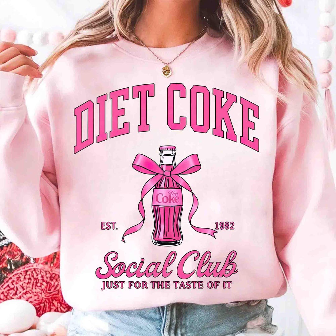 Diet Coke Social Club T-shirt, Coca Cola Valentine Sweatshirt, Coca ...