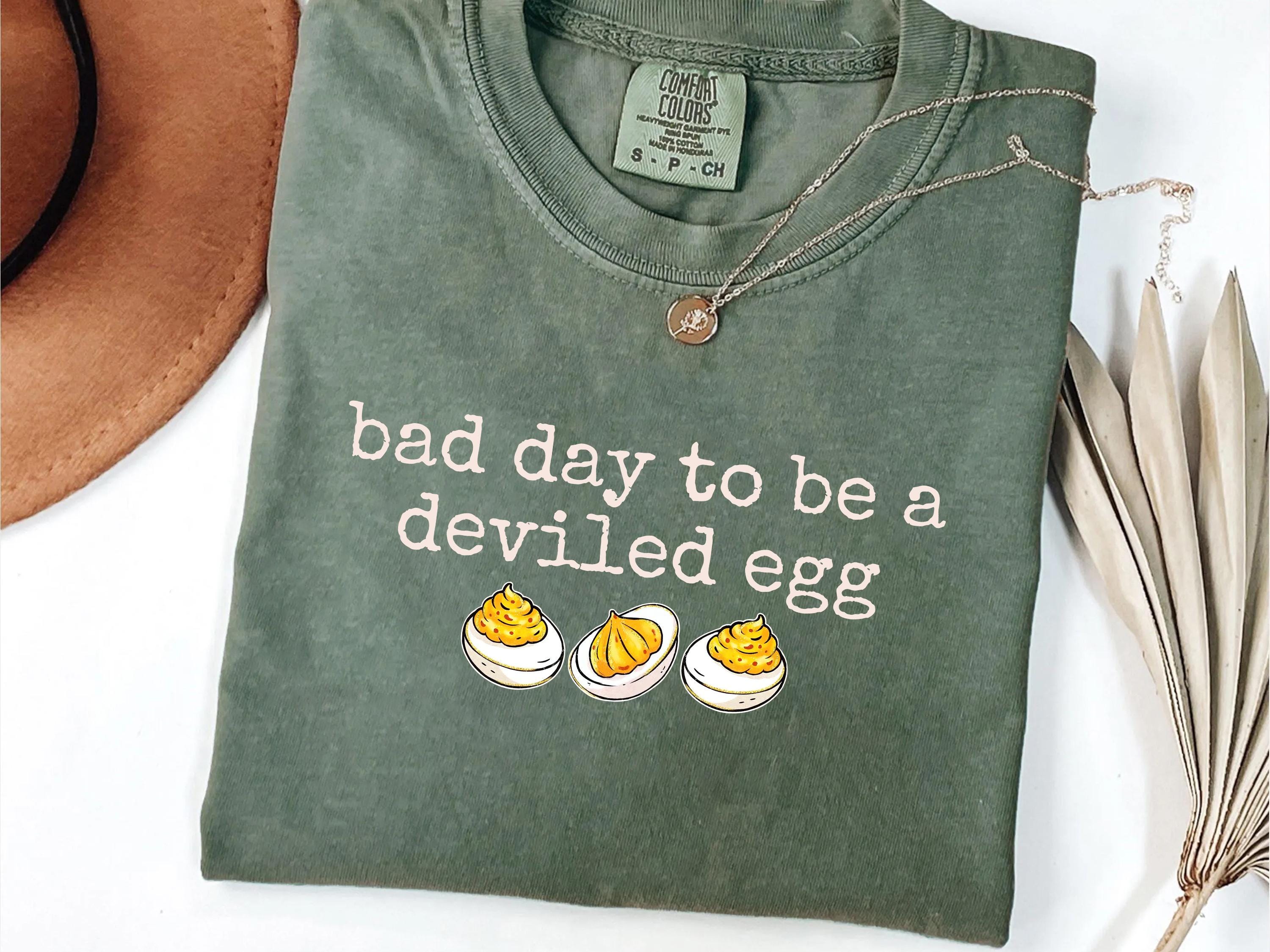 Bad Day to Be a Deviled Egg Png, Funny Thanksgiving Dinner Png ...