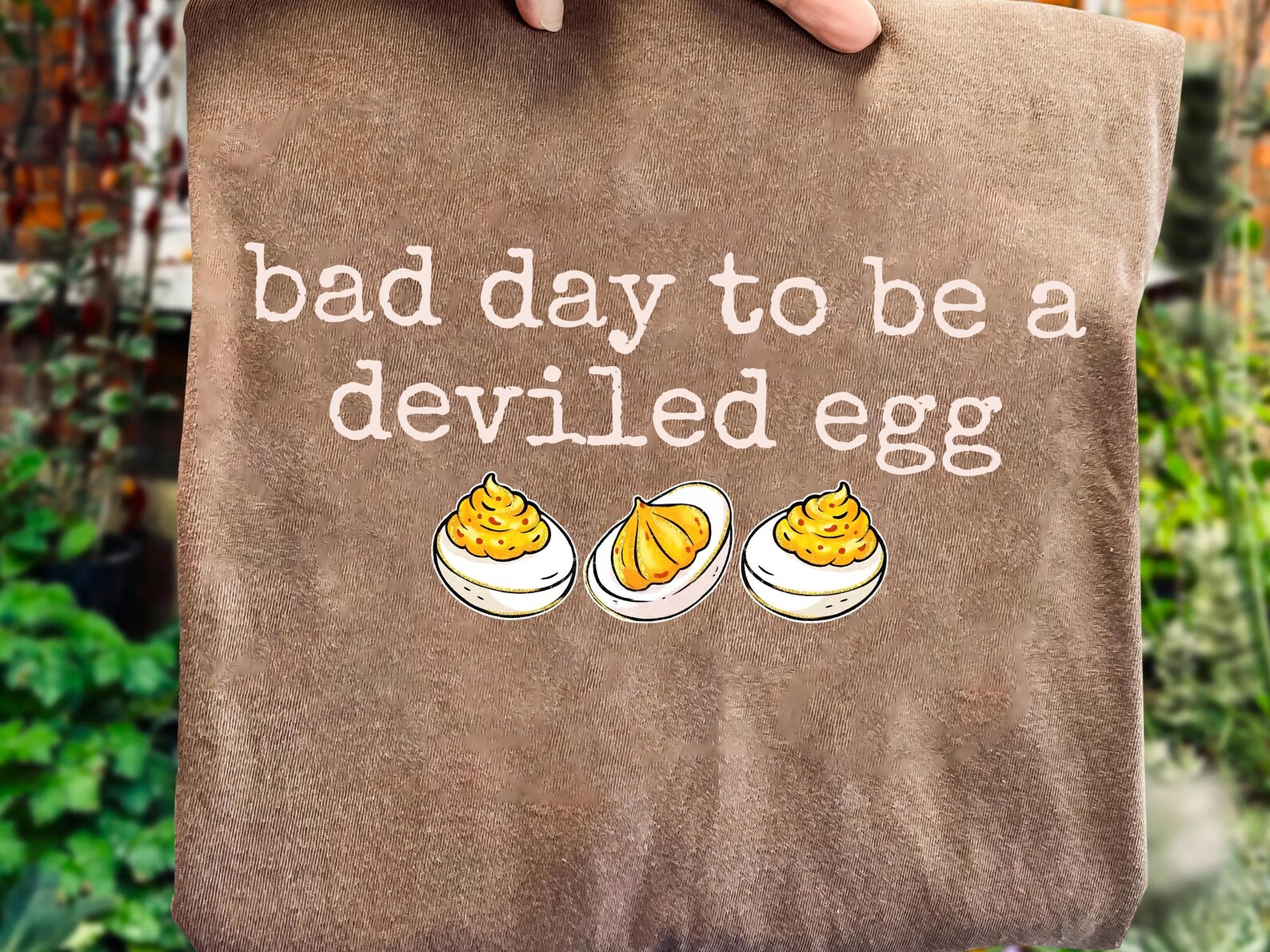 Bad Day to Be a Deviled Egg Png, Funny Thanksgiving Dinner Png ...