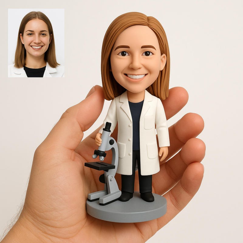 Simpson Statue Under Microscope - Etsy Canada