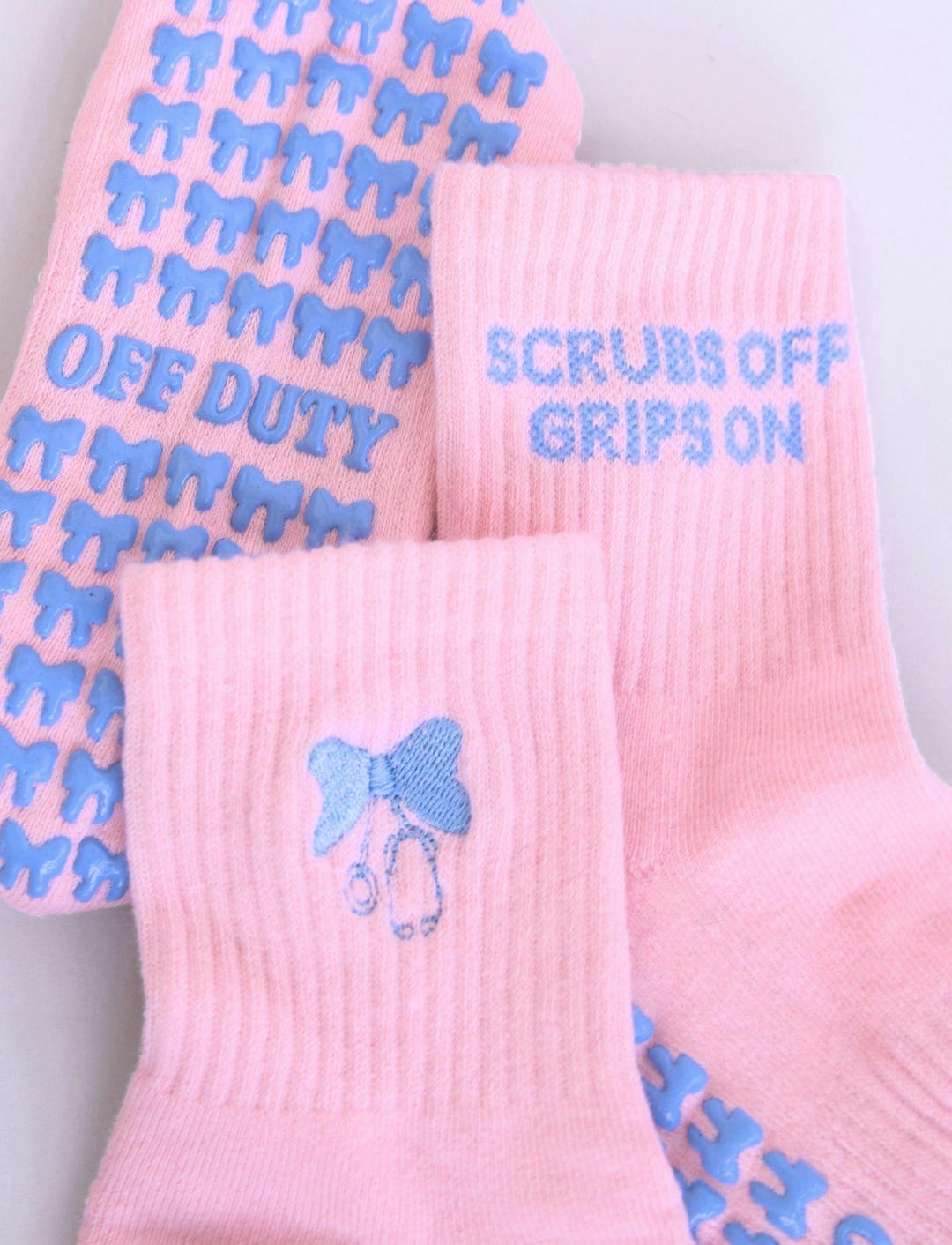Stethoscope Grip Socks, Healthcare Worker Gift, US 5-10 - Etsy