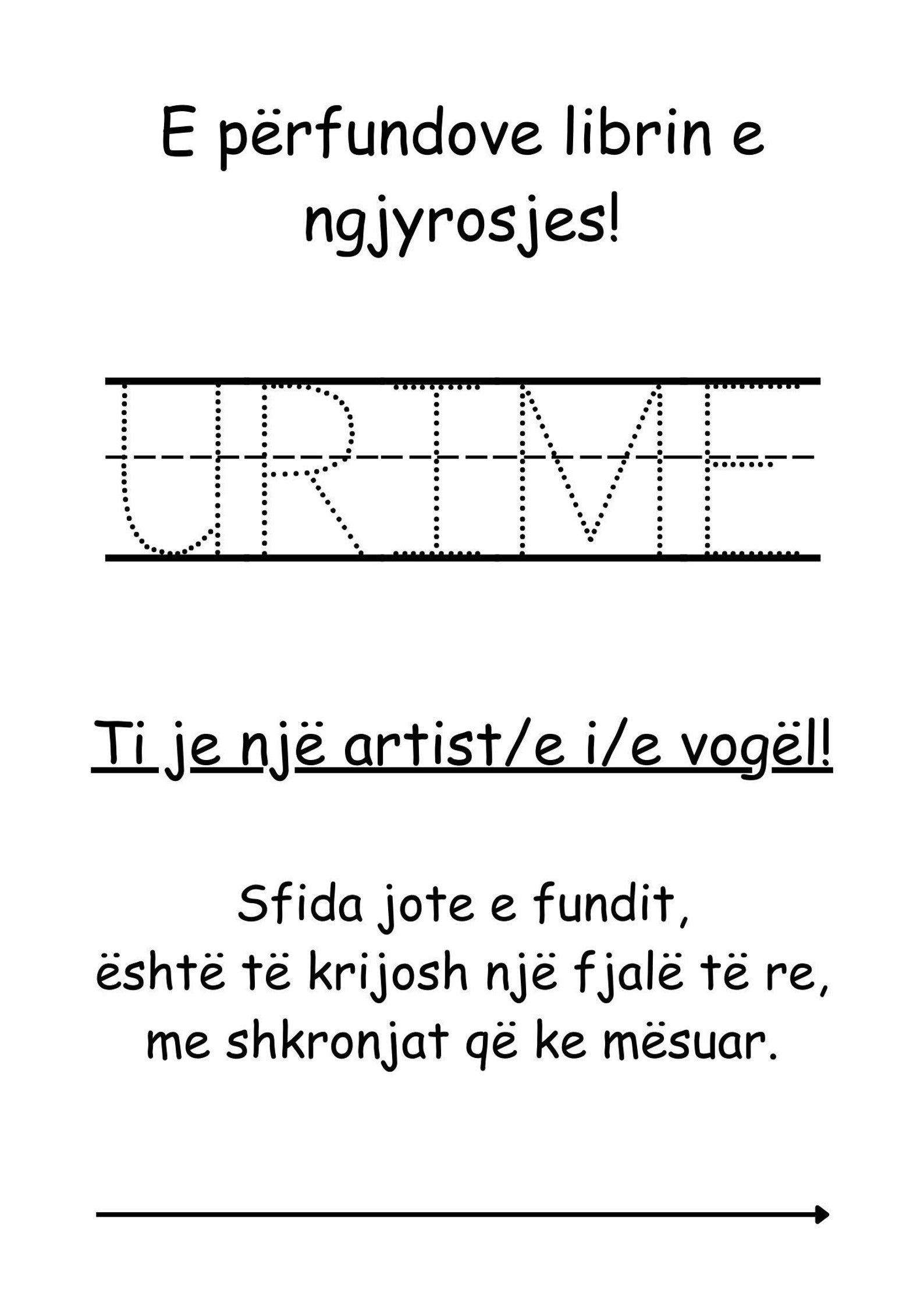 Albanian Alphabet Coloring and Tracing Worksheets – Printable PDF for ...