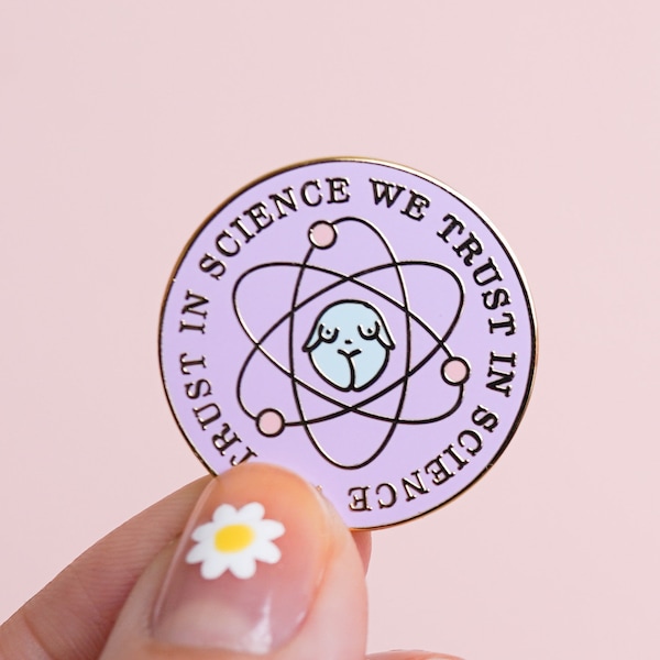 Science Enamel Pin - Etsy