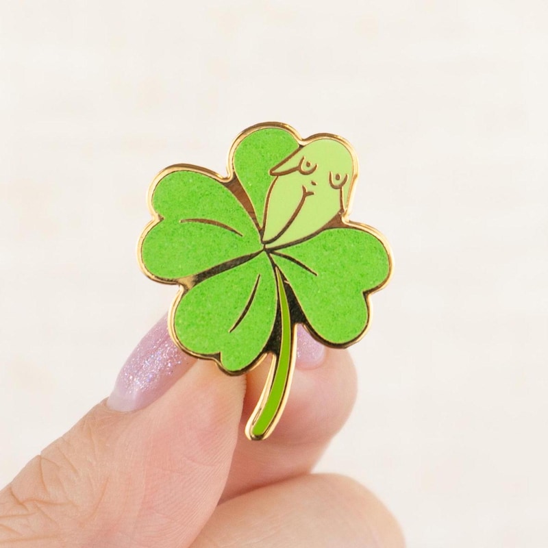 Shamrock Lapel Clip - Etsy