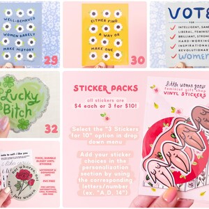 Feminist Vinyl Sticker Definition- "a Person Who Believes in the ...