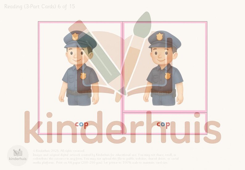 O-sound | Pink Series | CVC Words | Montessori 3-part Nomenclature ...