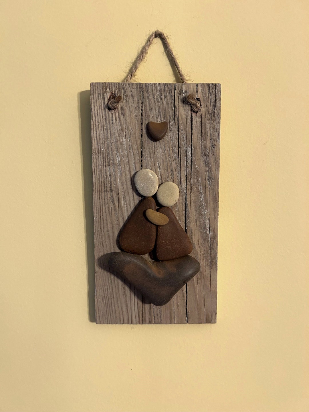 Happy Together // Wedding // Anniversary // Friendship // Pebble Art ...