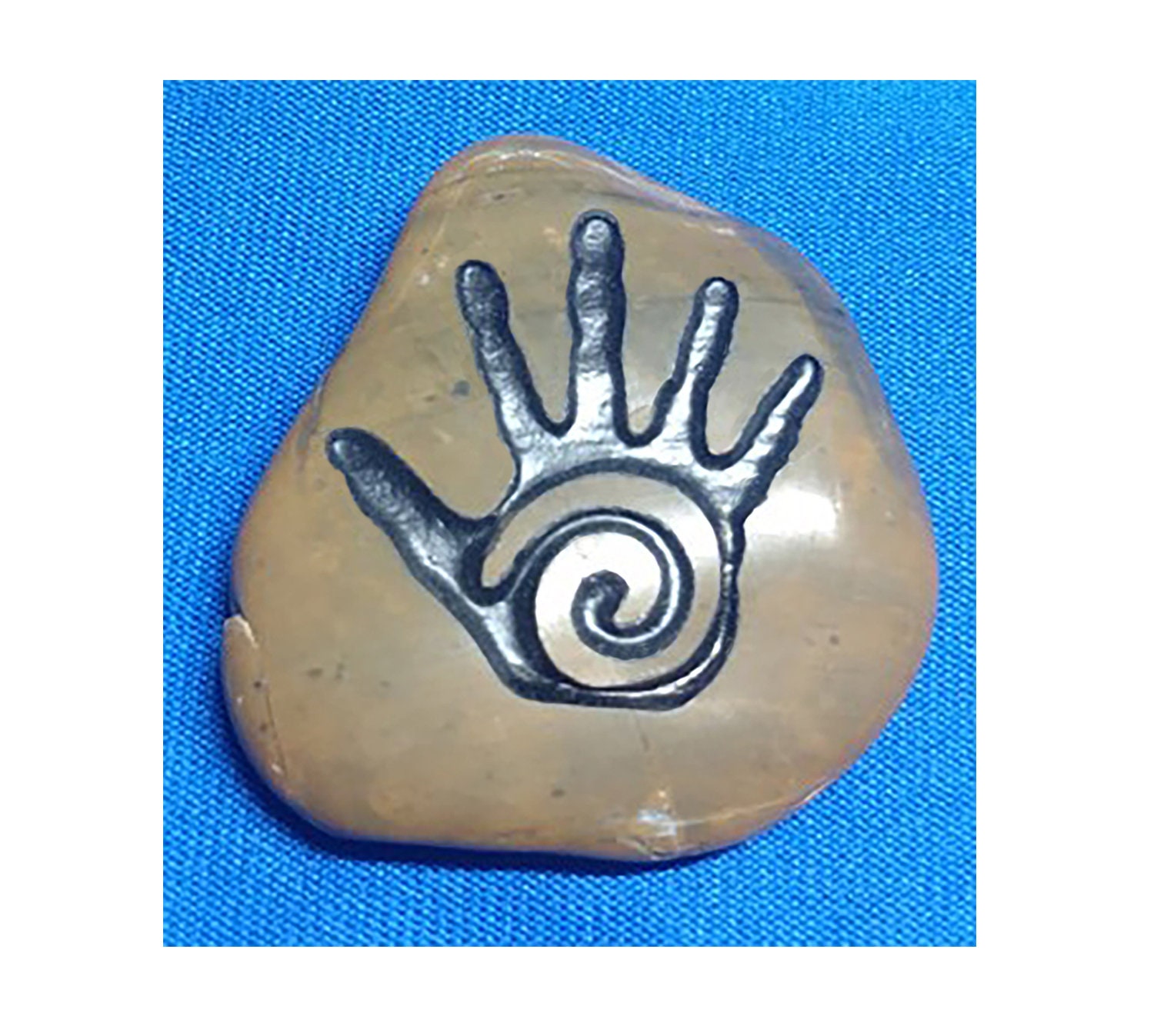 Talistone Healing Hand Petroglyph - Etsy