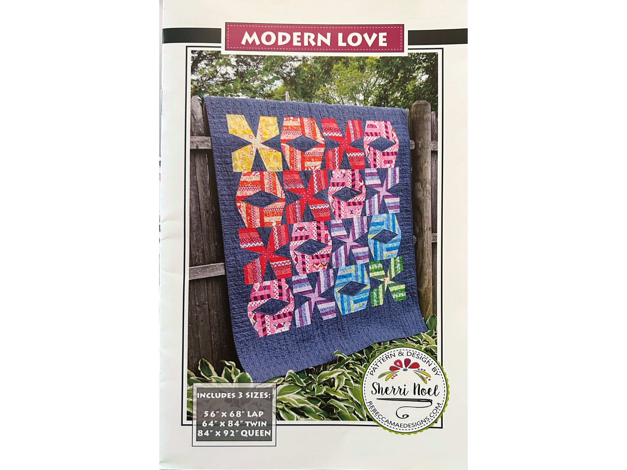 Modern Love Quilt Pattern - Quilting Pattern - Etsy