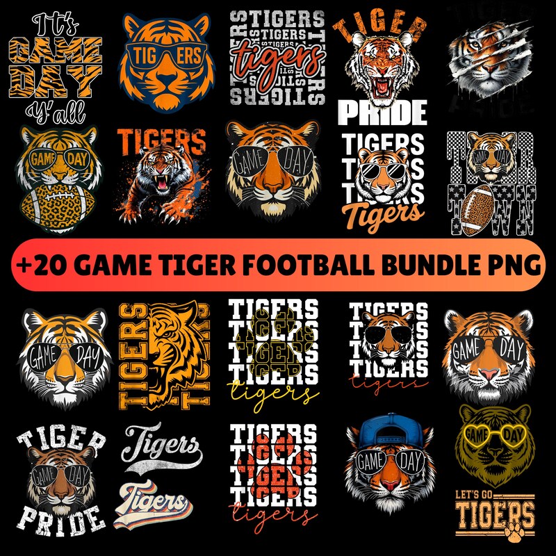 Tiger Pride - Etsy