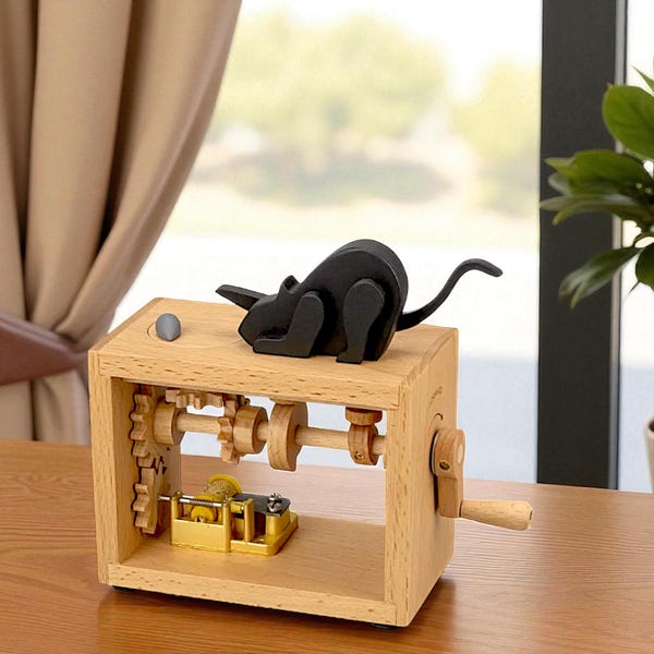Wooden Automata Etsy