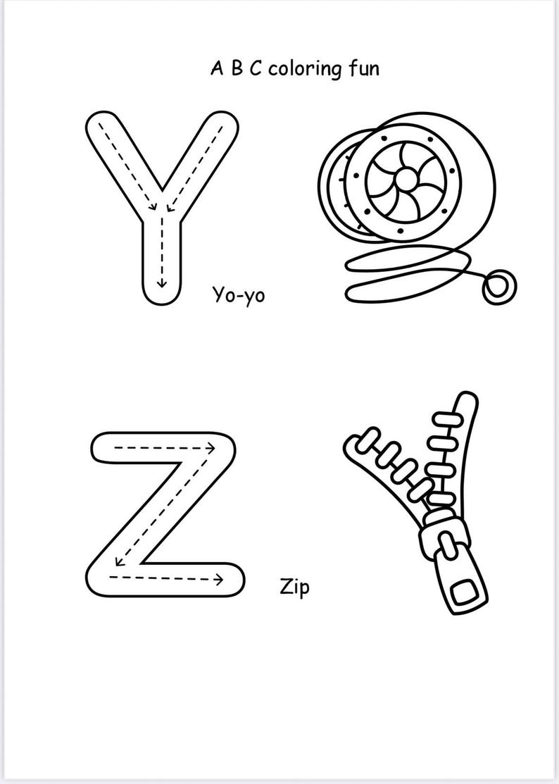 Alphabet Worksheets Bundle A-Z – Printable ABC Activities (PDF Download ...
