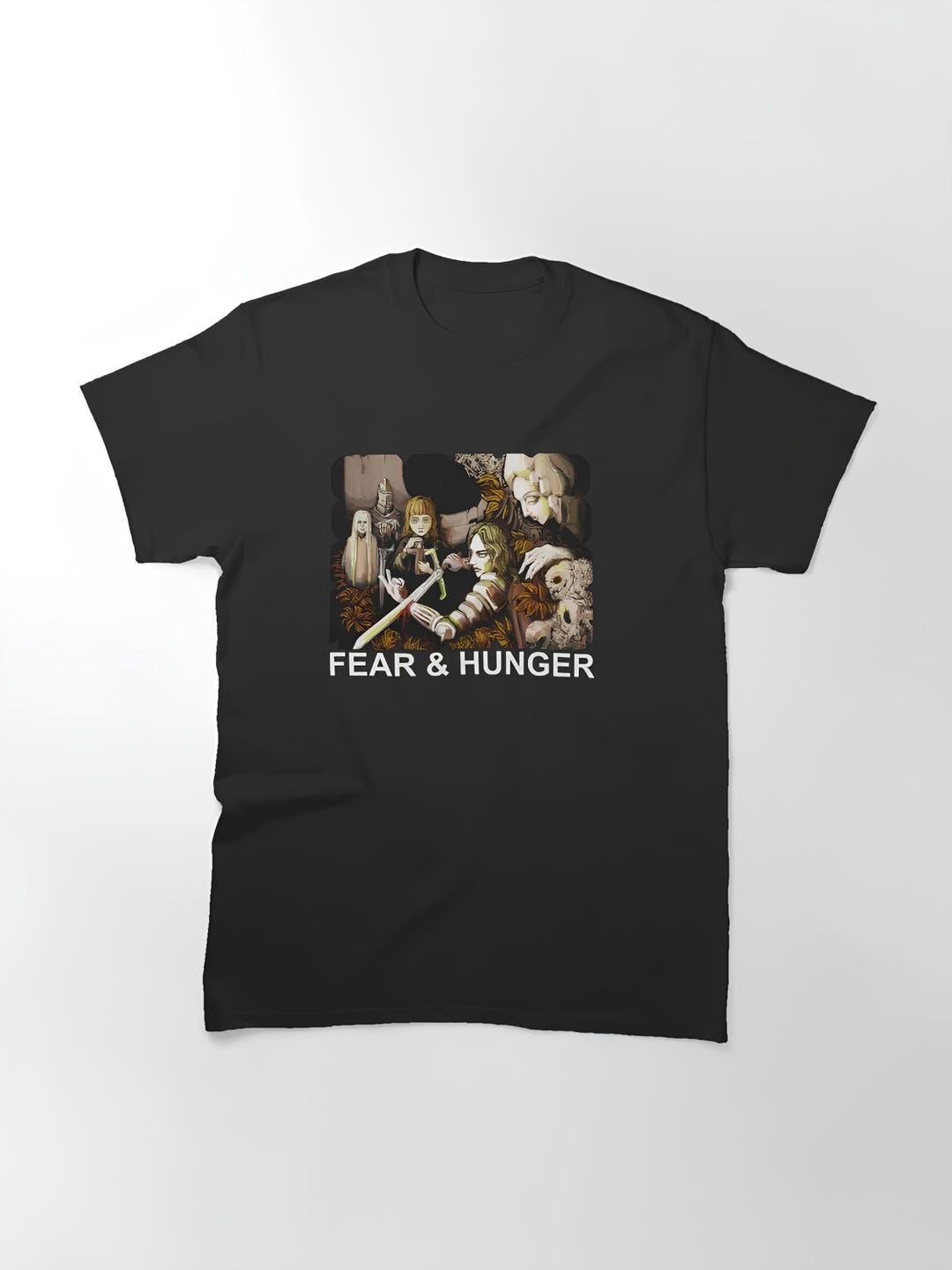 THE GROUP, Fear and Hunger Tee Shirt Black S-4XL - Etsy