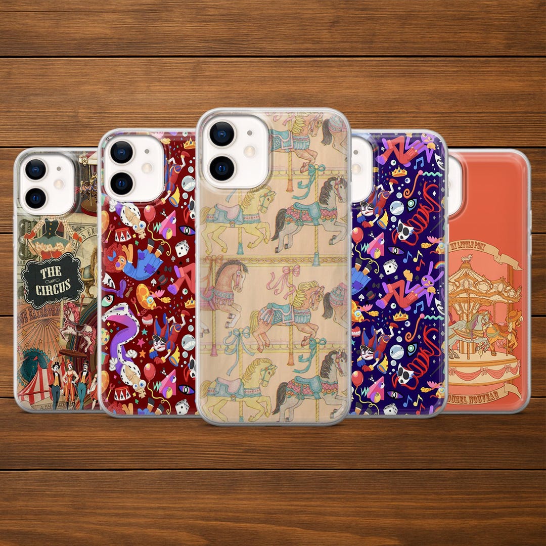 Circus Phone Case | Carousel Fiesta Cover | Iphone, Samsung and Google ...