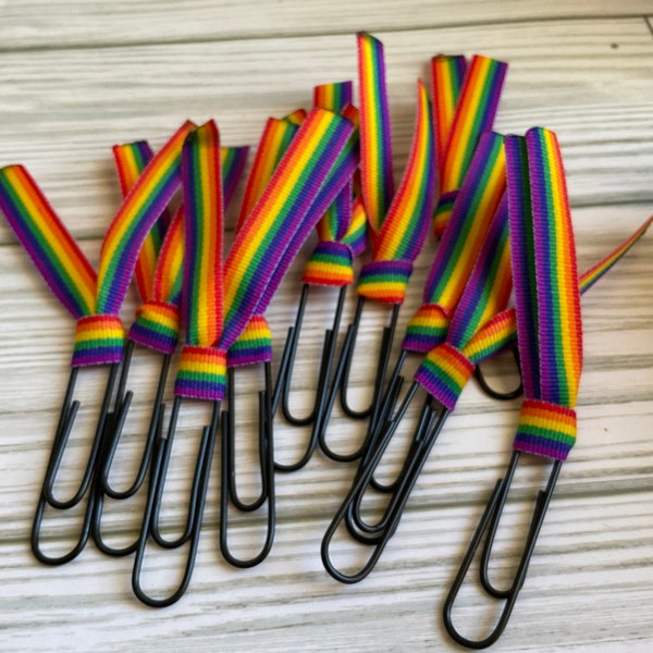 Ribbon Paperclip - Etsy